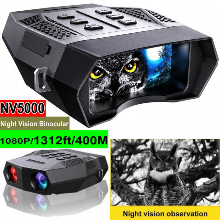 NIGHT VISION Binocular NV5100 Upgrade Digital IR Video Camera 2.5 inch ...