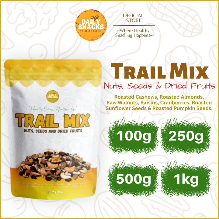 Daily Snacks Trail Mix Nuts, Seeds and Dried Fruits | Lazada PH