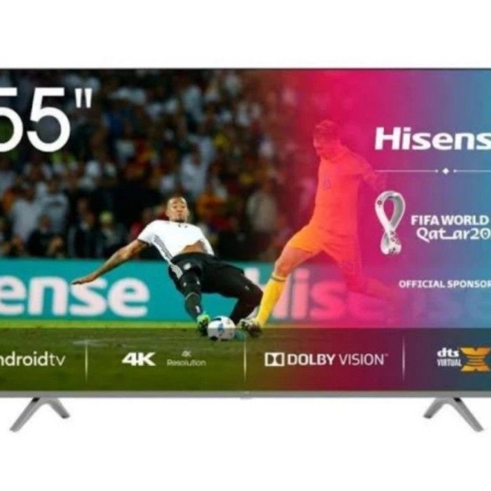 BIG PROMO Smart Google TV Hisense 55 Inch UHD 4K HDR QLED Quantum Dpt Google Smart TV Design ...
