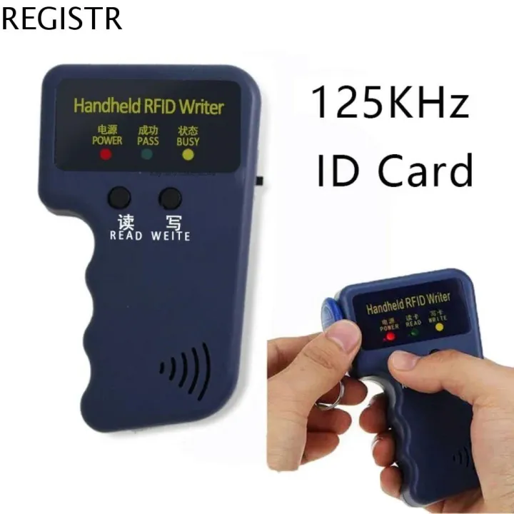 REGISTR Programmable ID Card Handheld Duplicator Rewritable Low ...