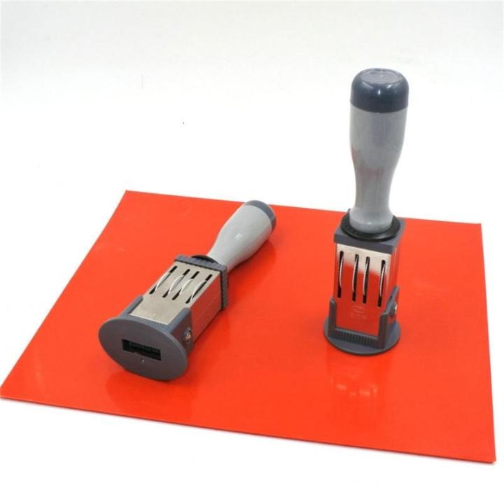 Rubber Stamp Line Dater Adjustable Round Date Stamp Office Stamp Rotating Stamp Rubber Number ...