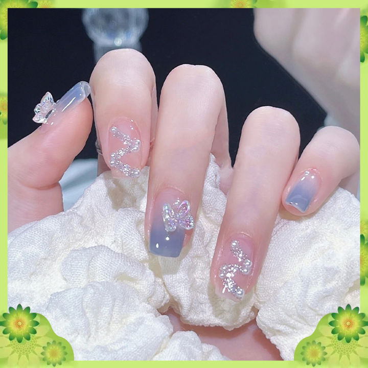 ผลิตภัณฑ์ใหม่ทำเล็บ 【DD113】เล็บปลอม ขายดีที่สุดในไทย เล็บปลอม ประดับ ...