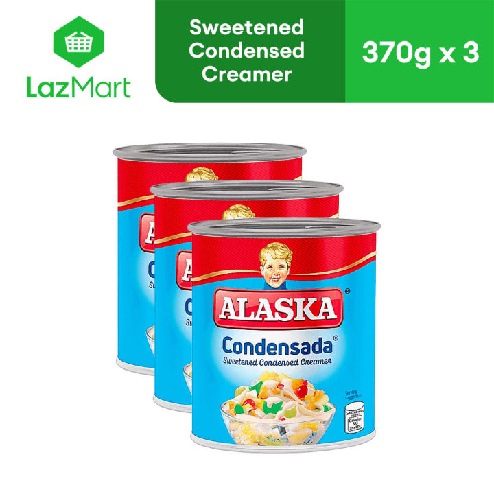 Alaska Condensada Condensed Creamer 370g - Pack of 3 | Lazada PH