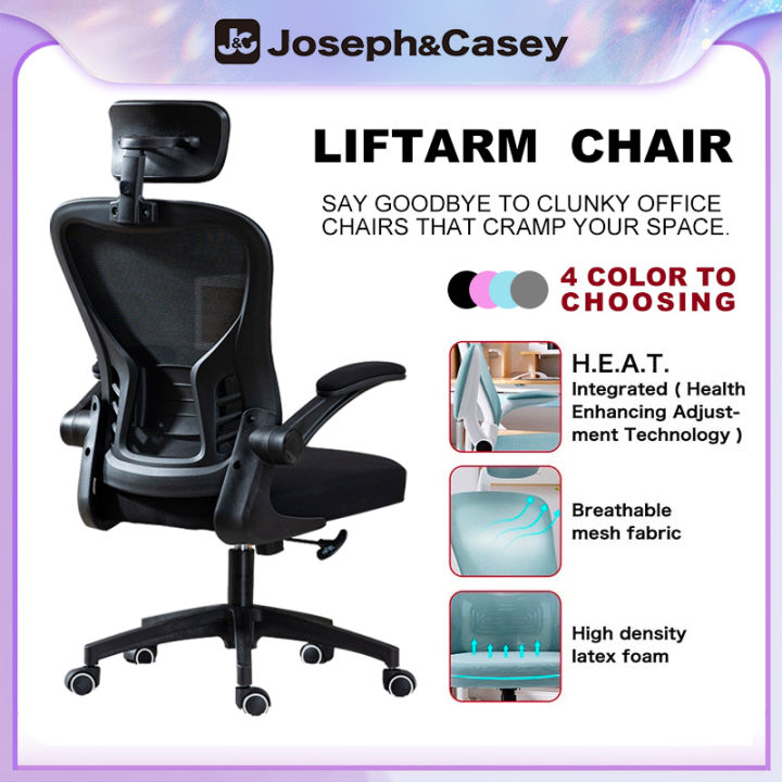 【Joseph&Casey】883+ Ergonomic Office Chair, Home Office Mesh Chair, High ...