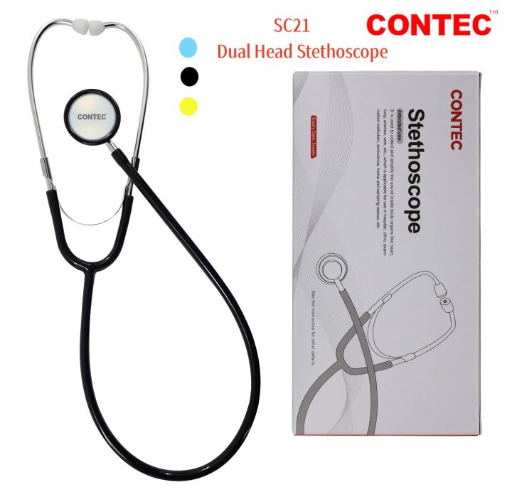 CONTEC SC21 traditional Dual stethoscope Adult Infant Early Diagnosis ...