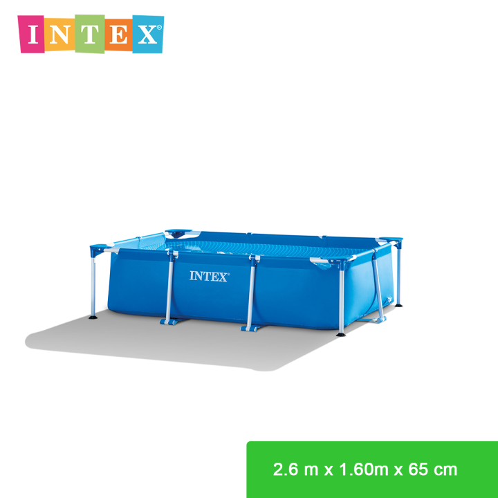 INTEX® 28271 Rectangular Frame Pool 2.60M x 1.60M x 65CM | Lazada PH
