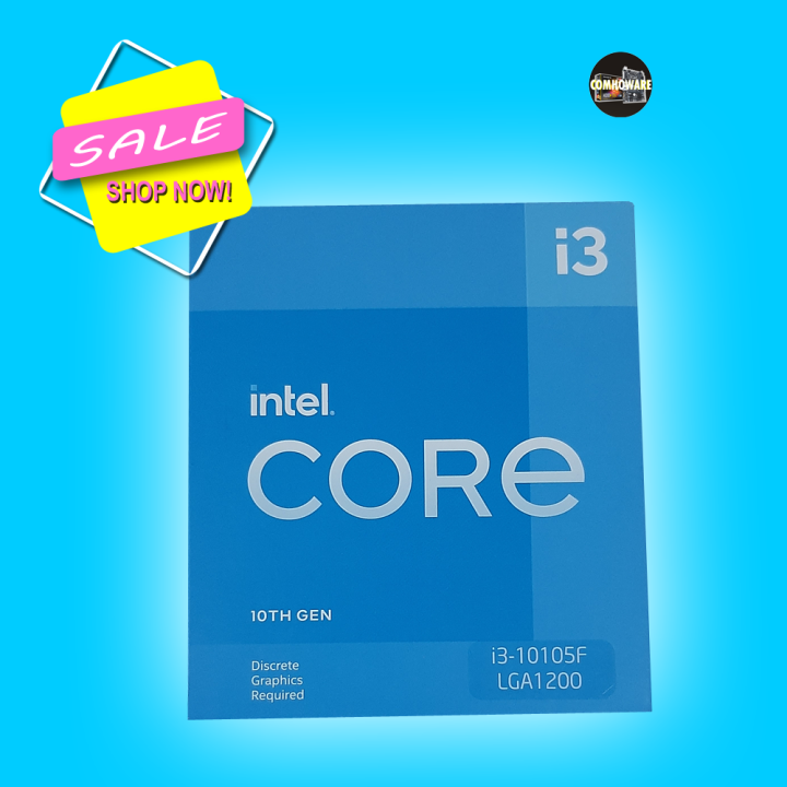 Intel Core i3-10105F 10th Gen - comhoware | Lazada PH