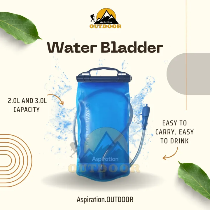Ready Stock 2.0L 3.0L Hydration Water Bladder Bag Beg Air For Running ...