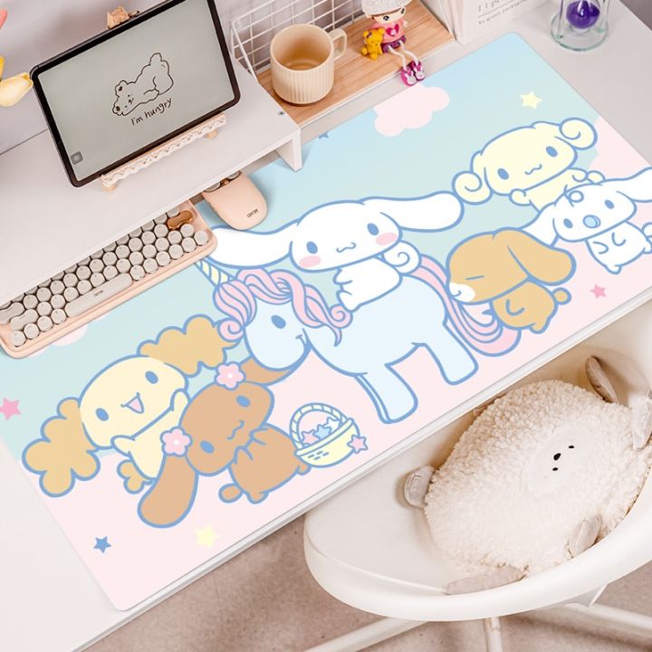 Cinnamoroll Large Mouse Pad Gaming Keyboard Office Computer Desk House ...