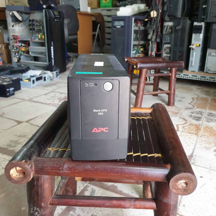 ups apc back-ups 650va; bộ lưu điện apc 650va cũ không ắc quy main mạch zin nguyên bản | Lazada.vn
