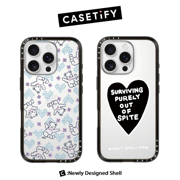CASETiFY × TEDDY HEART +Love MagSafe Case for iPhone 16 Pro Max/16 Pro ...