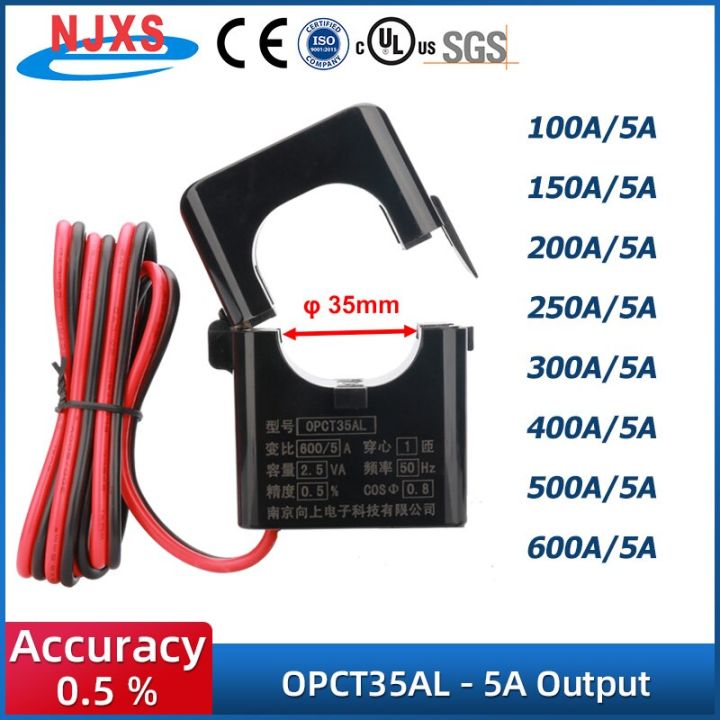 Split Core Current Transformer Suppliers AC Clamp On CT OPCT35AL 100A ...