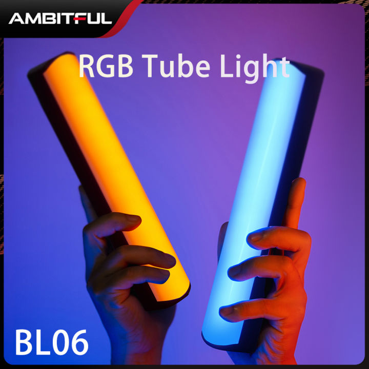AMBITFUL BL06 RGB Tube Light Color Photography Light Handheld Light ...