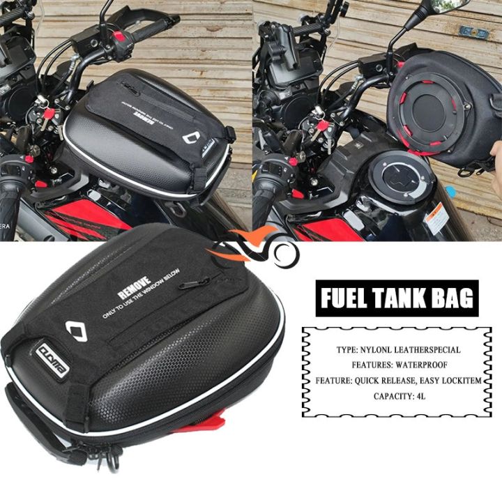 Motorcycle Tanklock Oil Fuel Tank Bag For KAWASAKI VULCAN S 650 Vulcan ...