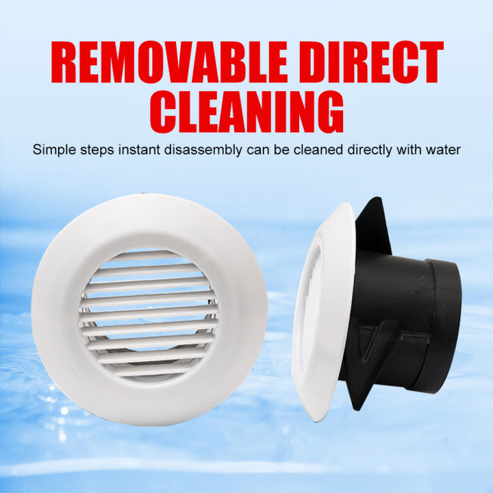 100mm/150mm Round Adjustable Outlet Wall Air Vent Ventilation air ...