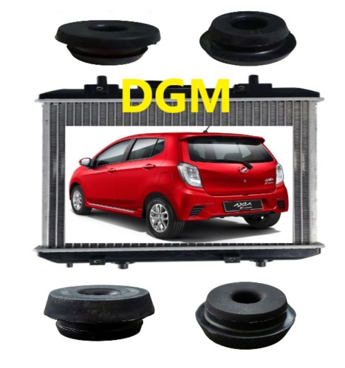 100% Original Perodua Axia Radiator Bush Mounting Upper & Lower | Lazada