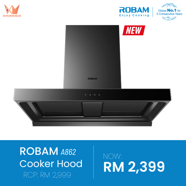[NEW] Robam T-Shaped Series 90cm Cooker Hood A862 | Lazada