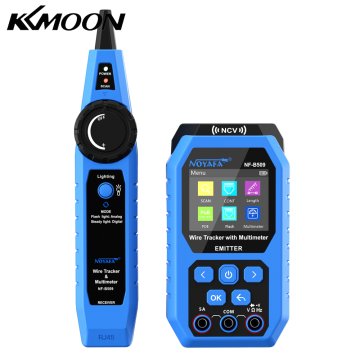 KKmoon NOYAFA Network Cable Tester Wire Tracker with Multimeter ...