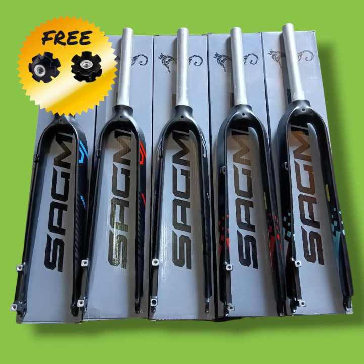 Sagmit K1.0 K2.0 Aluminum Alloy Rigid Fork 27.5 29 Lightweight Mountain ...