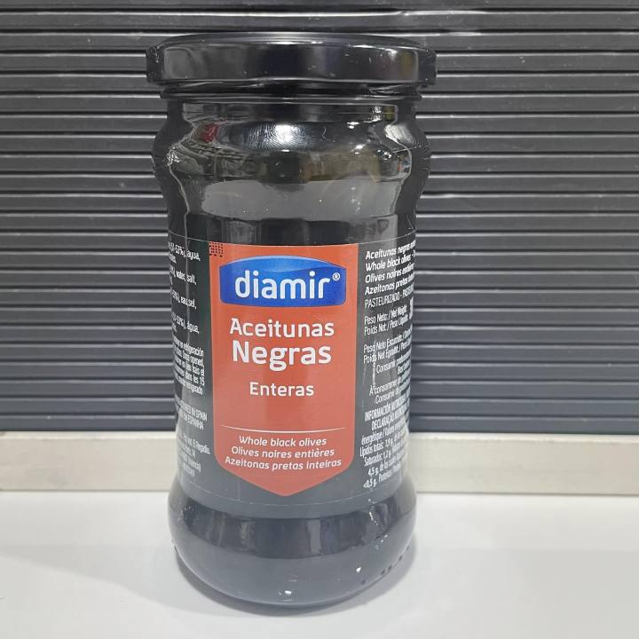 Diamir Aceitunas Negras Whole Black Olives 300g | Lazada PH