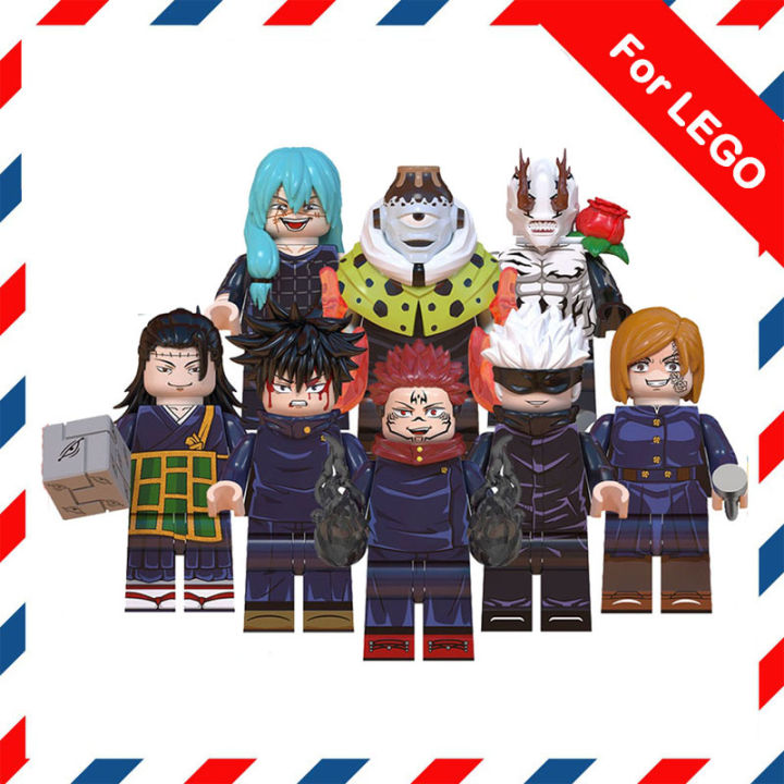 Jujutsu Kaisen Minifigures Anime Role Itadori Yuji Gojo Satoru ...