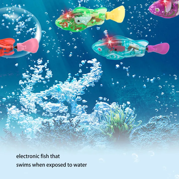 Robot Fish Swimming Fish Cat Toy Safe Realistic ABS Plastic for Pool ...