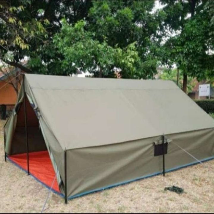 TENDA REGU KAP 12 4X2.4X1.6 LION D300 standar TNI | Lazada Indonesia