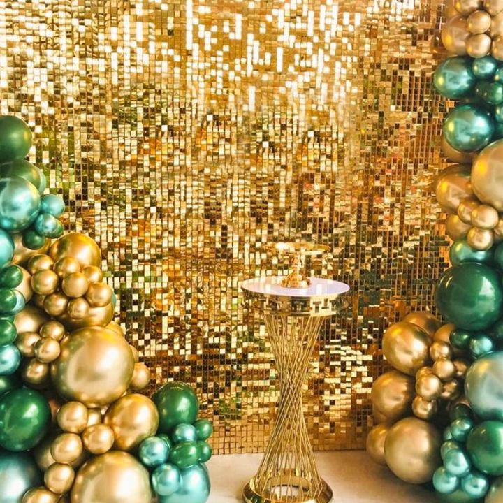 1m X 2m Rain Foil Party Backdrop Curtain Ribbon Background Photography