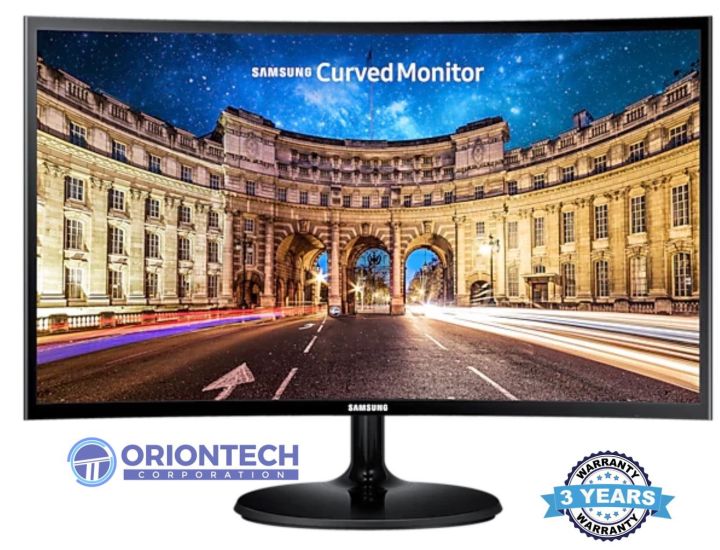 Samsung LC24F390FHEXXP 23.5" Curved VGA/HDMI Black Monitor LC24F390 ...