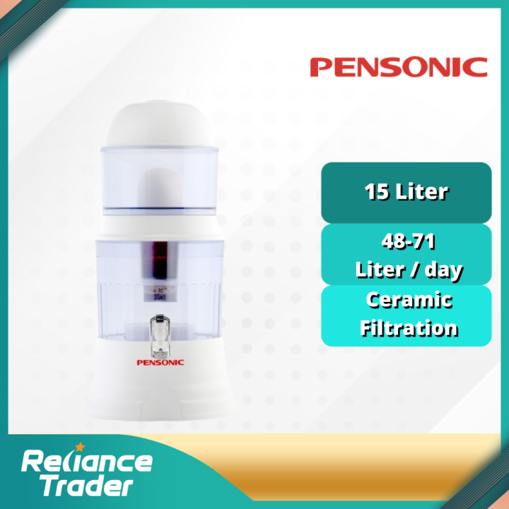 Pensonic 15L Ceramic Filtration Water System PMP-15 | Lazada