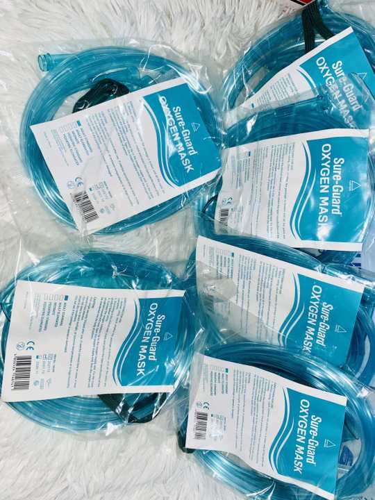 Oxygen Mask Adult (Surgitech and Sureguard) | Lazada PH