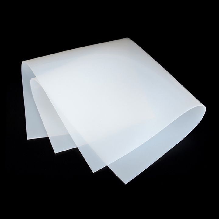 Silicone Rubber Sheet 500x500mm Clear Translucent Plate Mat High ...