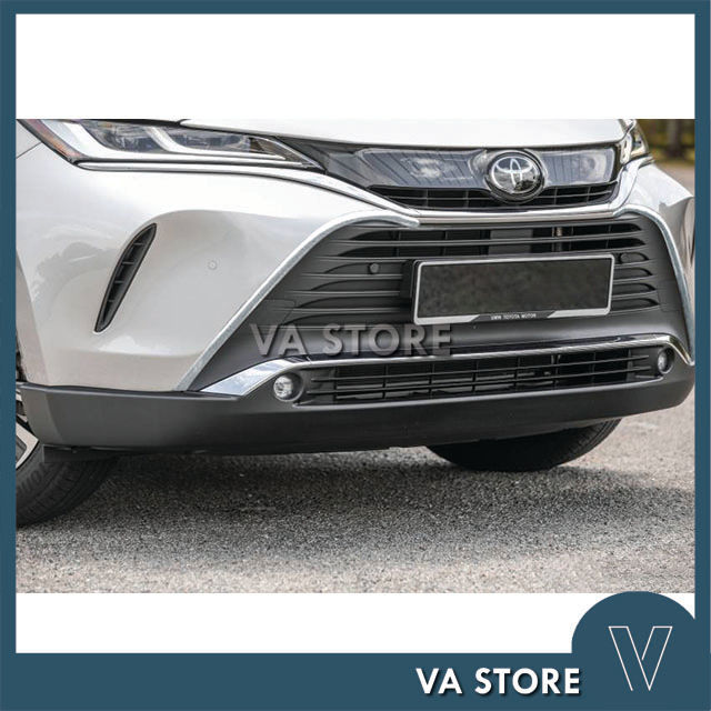 Toyota Harrier XU80 4th Gen (2020-2024) Front Grill Chrome Lining Car ...