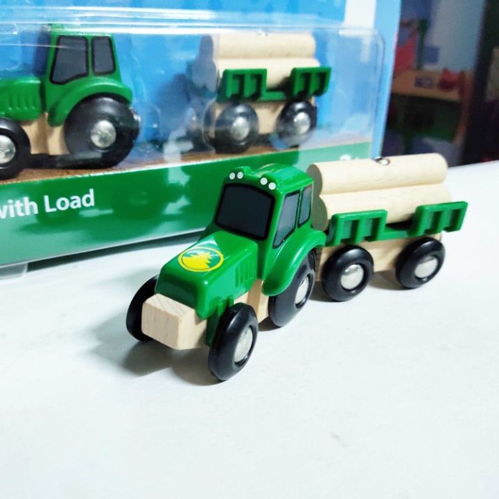 BRIO authentic 33799 brand new tractor imported beech toy car birthday ...