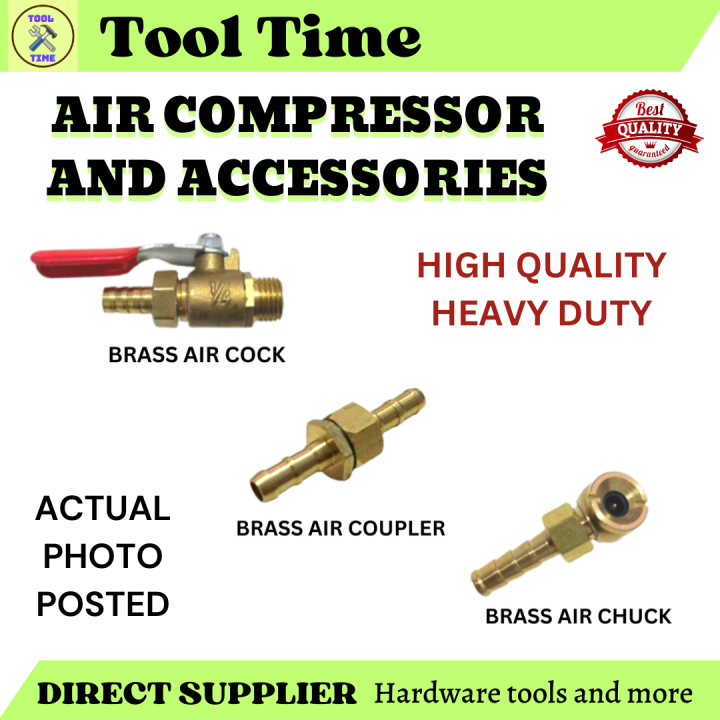HIGH QUALITY Brass air cock Brass air coupler Brass air chuck | Lazada PH