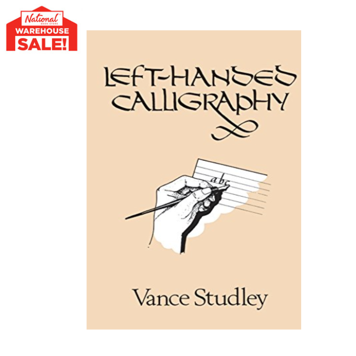 LEFT-HANDED CALLIGRAPHY by Vance Studley | Lazada PH