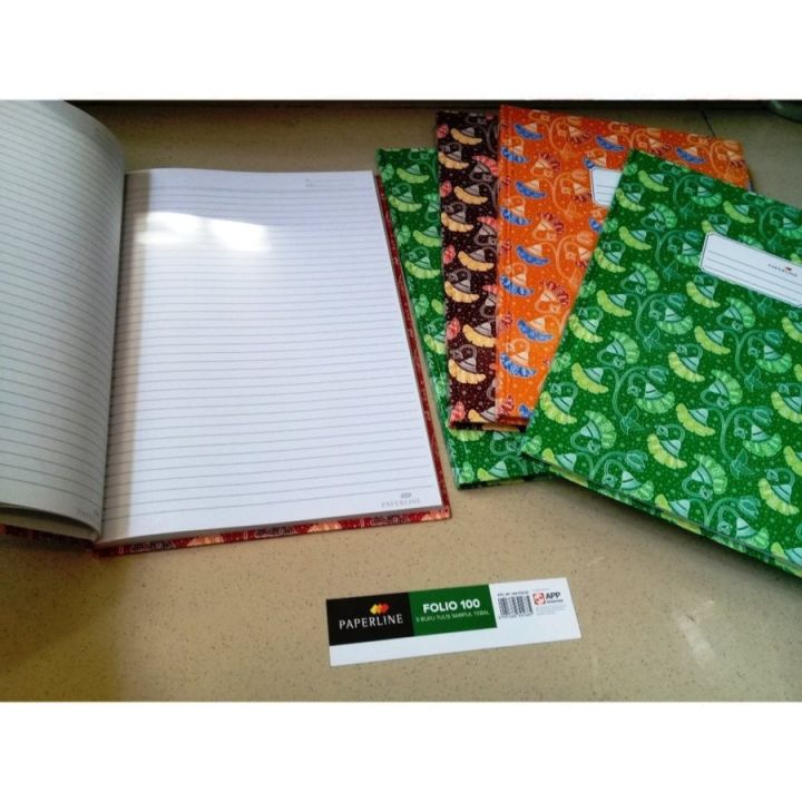 Buku Folio 100 Paperline PPL/Hardcover/Buku Besar Akutansi Akuntansi ...