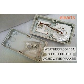 WEATHERPROOF 13A SOCKET OUTLET,AC250V,IP55 (HAAKEE) /WEATHERPROOF ...