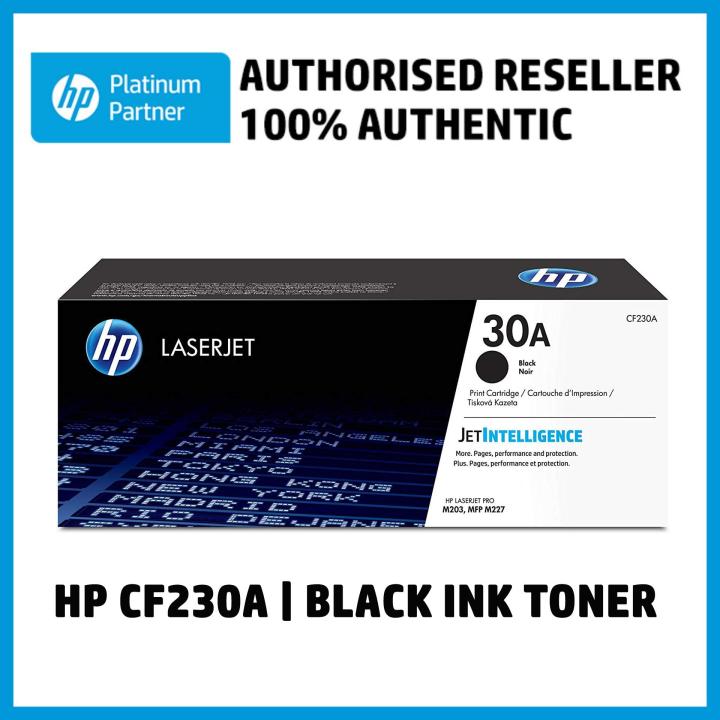 HP 30A Black ORIGINAL Laserjet Toner Cartridge (CF230A) | Lazada PH