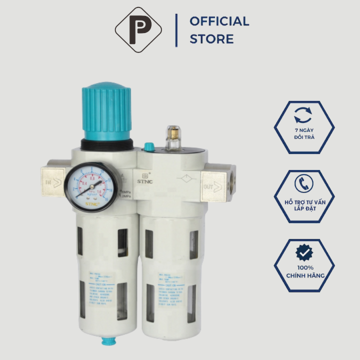 Bộ Lọc Khí Nén Kiểu FESTO LFC-08, LFC-10, LFC-15 Áp 16kg/cm2 | Lazada.vn
