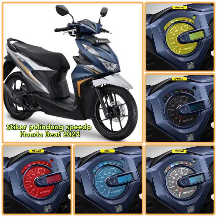 Stiker pelindung speedometer New Honda beat Deluxe 2024 / stiker ...