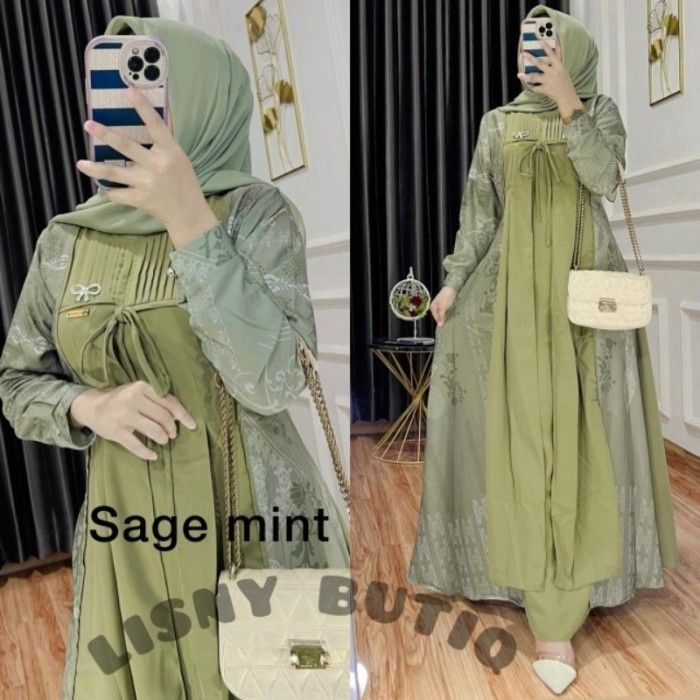 Gamis Viral Terlaris 2025 & GAMIS CLAUDIA PREMIUM / GAMIS LEBARAN 2025 ...