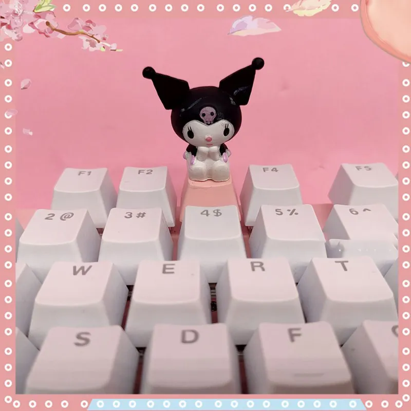 [izhi] Kawaii Sanrio Kuromi My Melody Cartoon Keycaps Cartoon Cute ...