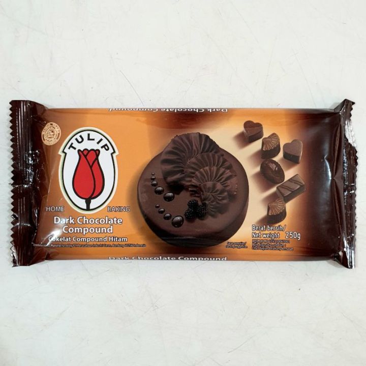 Tulip Dark Chocolate Compound 250g | Lazada Indonesia