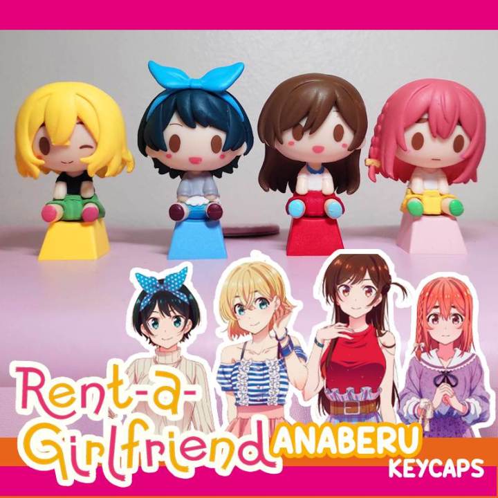 RENT A GIRLFRIEND KEYCAPS FOR GAMING AND MECHANICAL KEYBOARD | Lazada PH