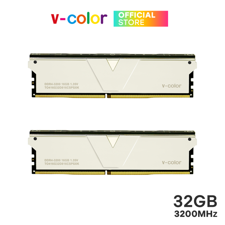 v-color Skywalker Plus non RGB 32GB (16GBx2) DDR4 Bus 3200MHz | Lazada ...