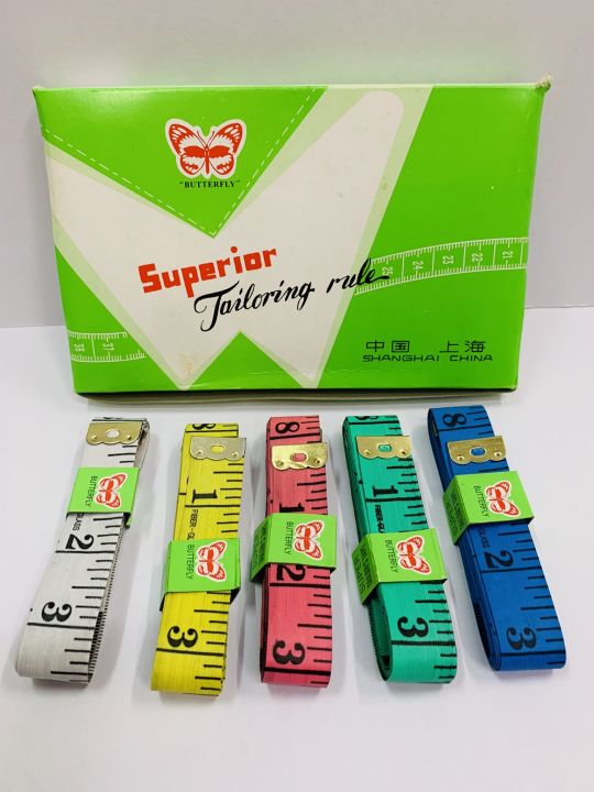 BUTTERFLY MEASUREMENT TAPE TAILORING RULE TALI UKUR 150CM/60" | Lazada