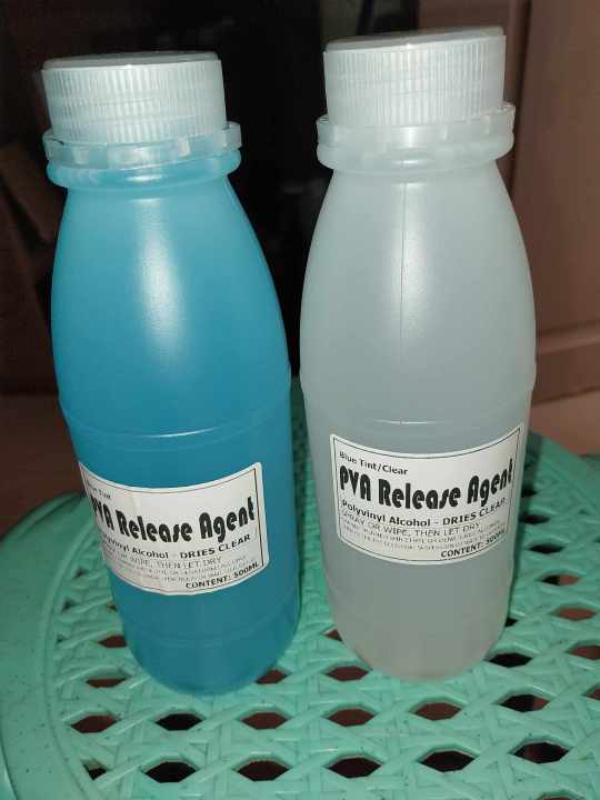 PVA Release Agent 500ml / 1000ml Blue / Clear FRP epoxy resin film mold ...