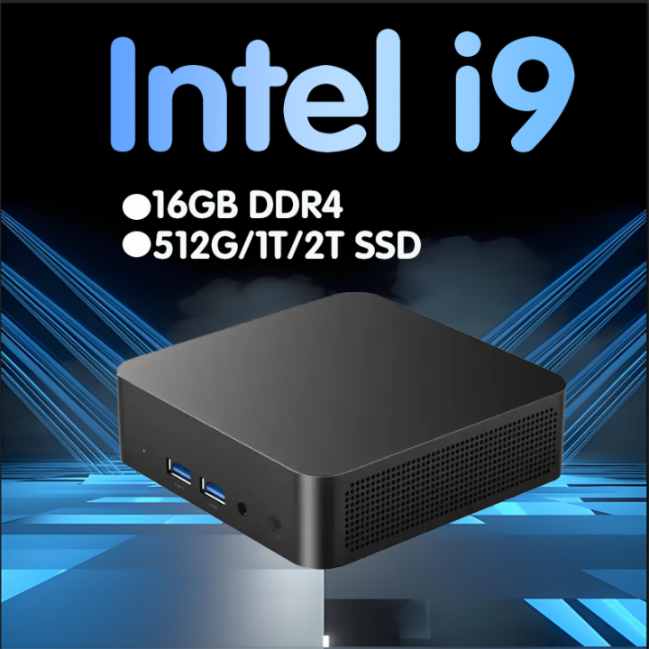Mini PC Portable Gamer Intel Core i9 8950HK Windows 11 Mini Computer ...