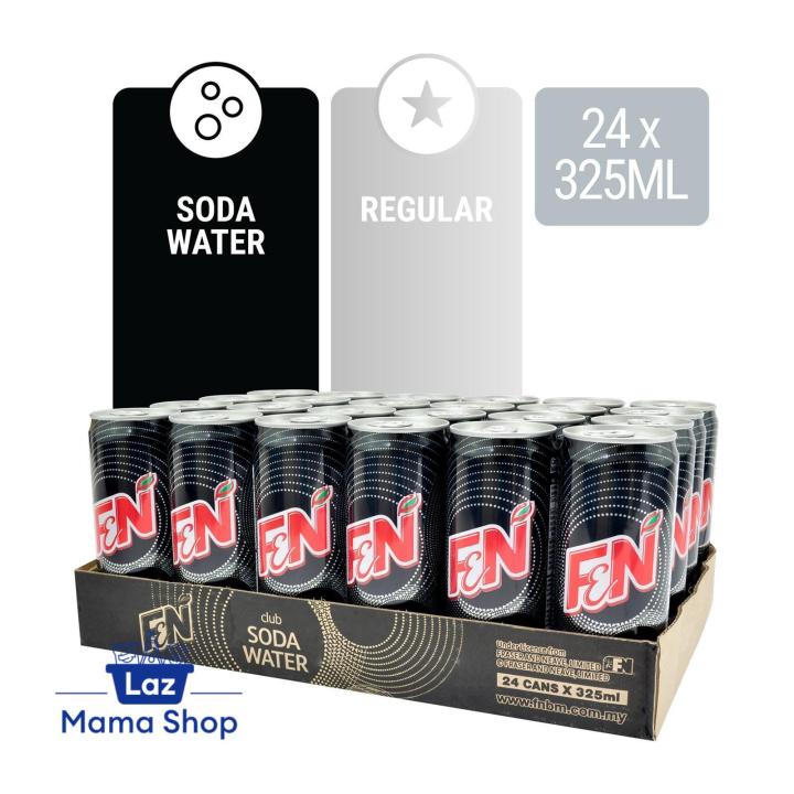 F&N Club Soda Water 325ML x 24 (Laz Mama Shop) | Lazada Singapore